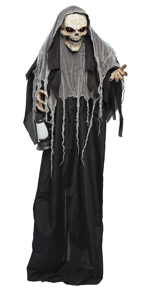 Grim Reaper Standing with Staff (1.8m) - Halloween Prop – Wild Star Hearts