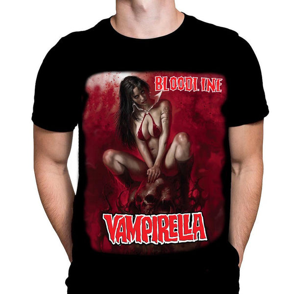 VAMPIRELLA BLOODLINE - Movie Poster Art - T-Shirt – Wild Star Hearts