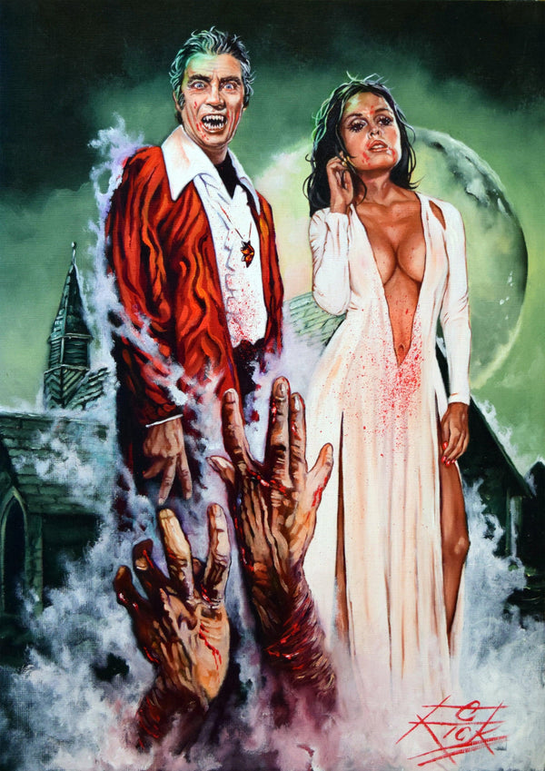Rick Melton - Count Yorga - Classic Horror - Art Print – Wild Star Hearts