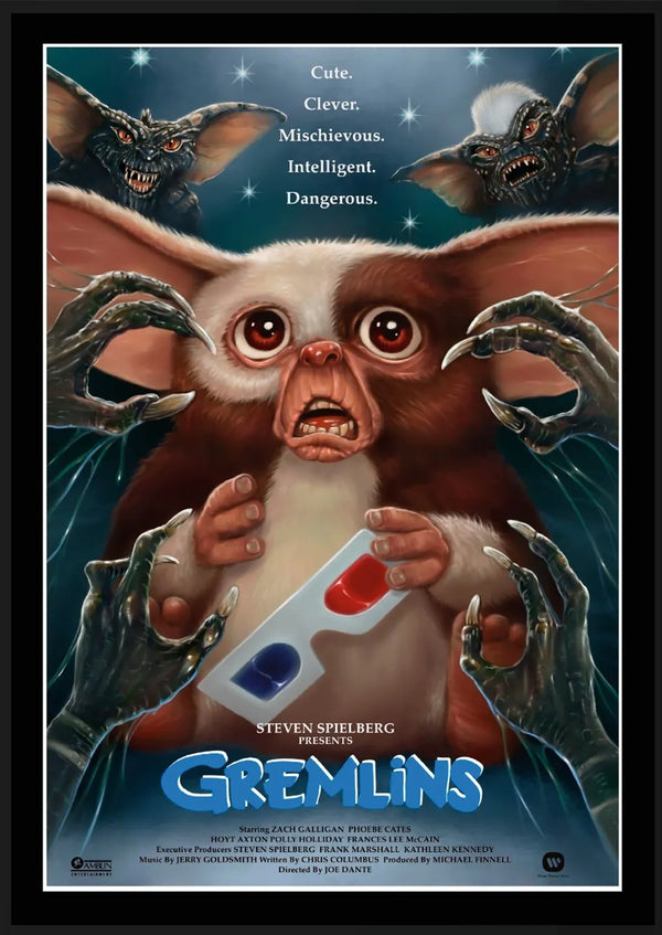 Horror Movie Poster - Gremlins- Classic 80's Horror – Wild Star Hearts
