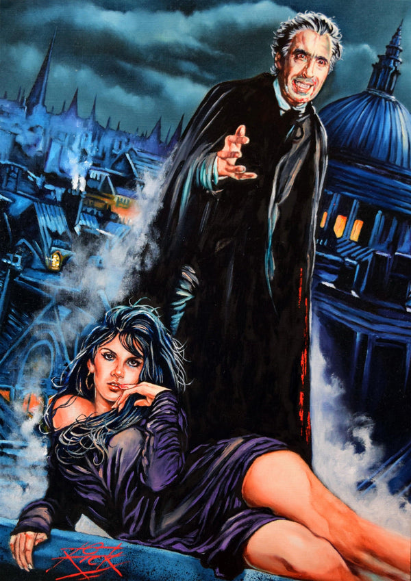 Rick Melton - Hammer Horror - Classic Horror - Art Print – Wild Star Hearts