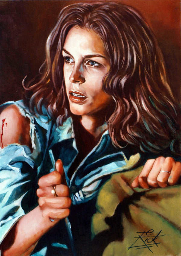 Rick Melton - Jamie Lee Curtis - Scream Queens - Art Print – Wild Star ...