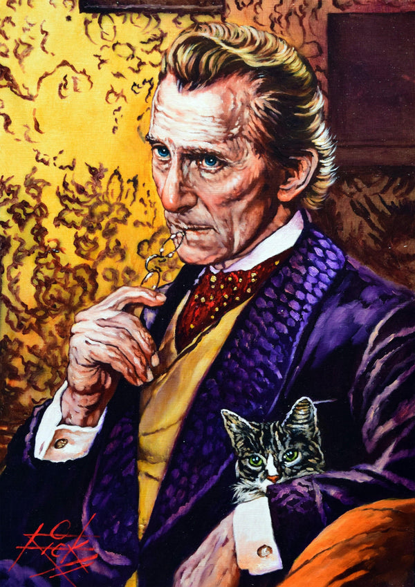 Rick Melton - Peter And Cat - Classic Horror - Art Print – Wild Star Hearts