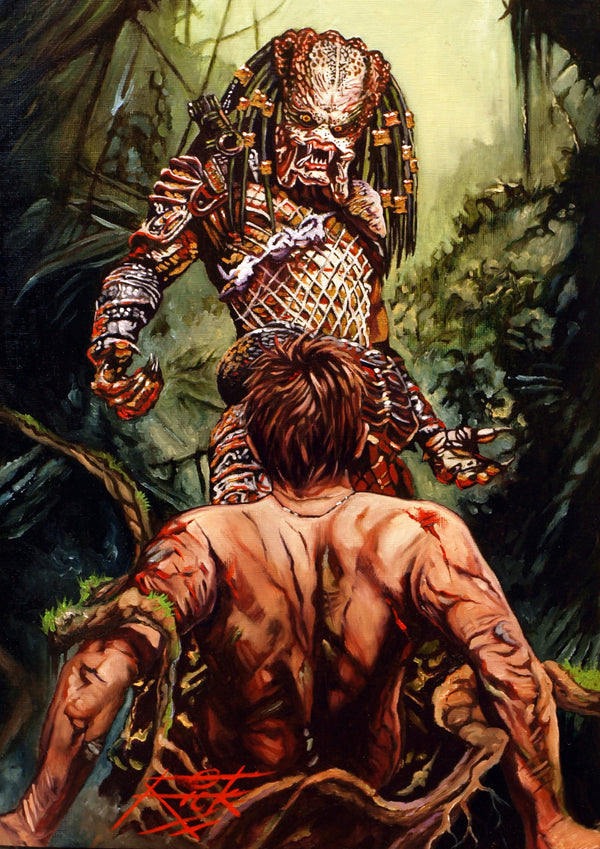 Rick Melton - Predator - Sci-Fi Rick Melton Art Print – Wild Star Hearts