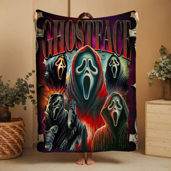 Horror Movie Blanket - Scream Fleece Blanket – Wild Star Hearts