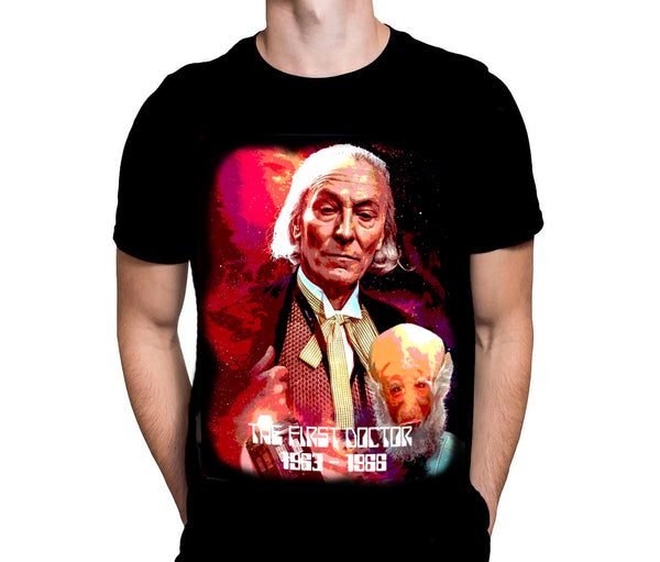 The First Doctor - Classic 60's Sci-Fi TV Show - T-Shirt – Wild Star Hearts