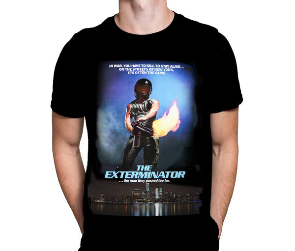 The Exterminator 1980 - Classic Cult Vigilante Movie - T-Shirt – Wild ...