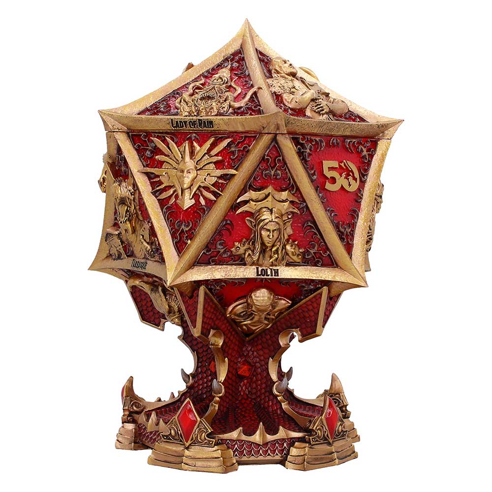 Dungeons and Dragons - 50th Anniversary Collector's 26cm Dice Box ...