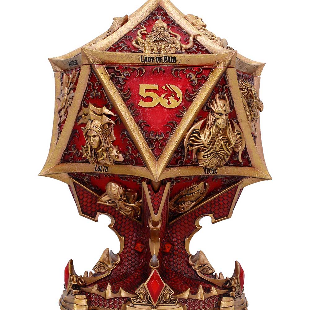 Dungeons and Dragons - 50th Anniversary Collector's 26cm Dice Box ...