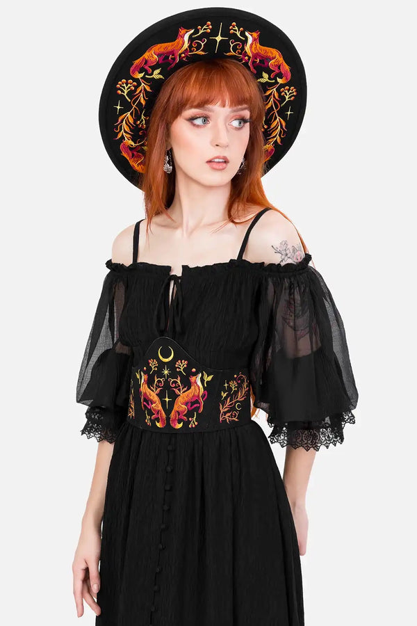 Restyle - Fireborne - Gothic Witchy Corset Belt | Gothic Clothing ...