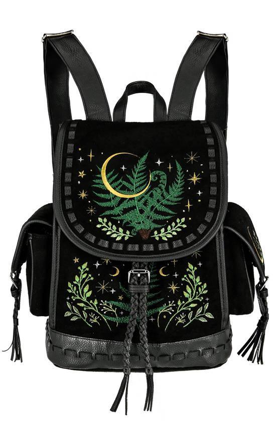 Restyle Cottagecore Backpack - Herbal - Fern Witchy Backpack – Wild ...